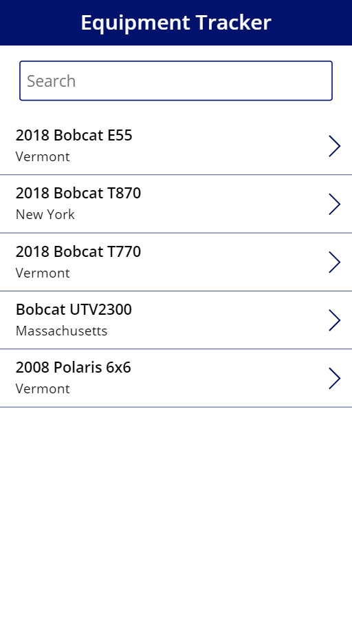 Create a Microsoft Power App to track inventory or equipment